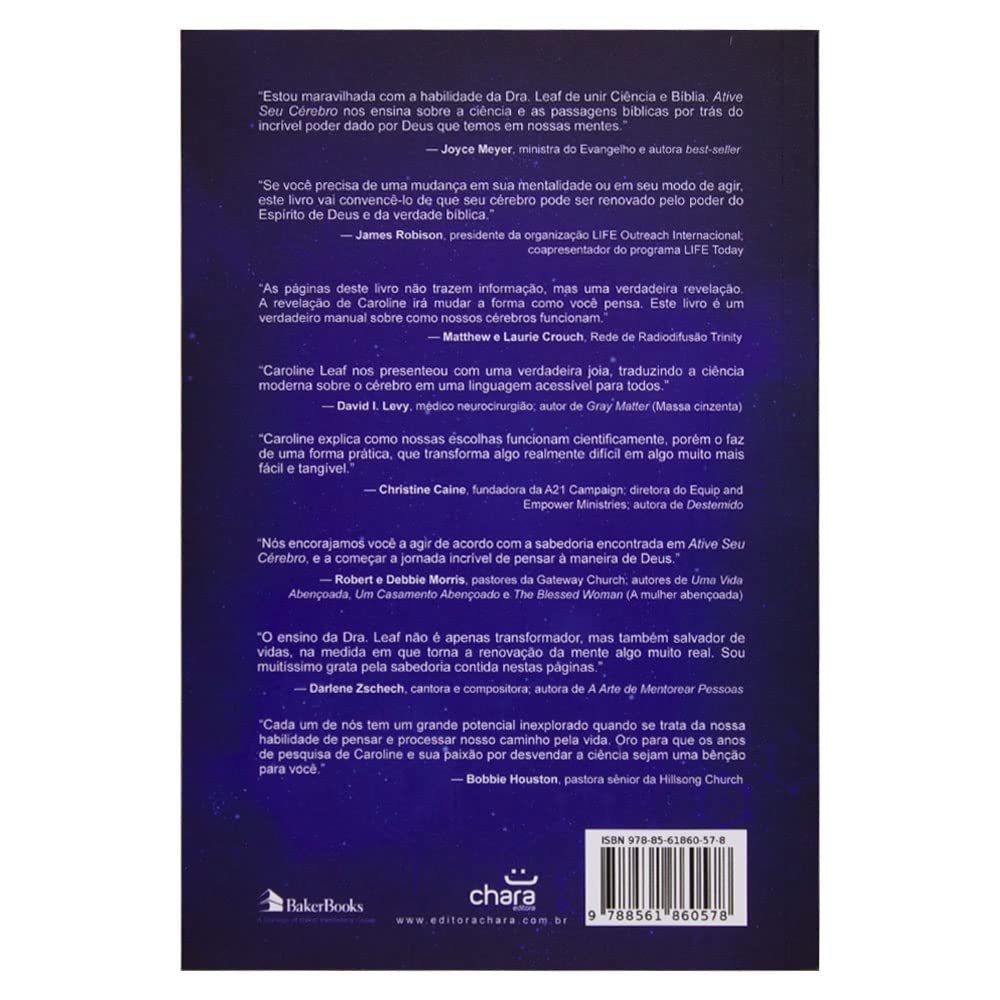 Livro Ative Seu Cérebro Caroline Leaf Chara – Dra Caroline Leaf ... Livro Ative Seu Cérebro Caroline Leaf Chara – Dra Caroline Leaf ...